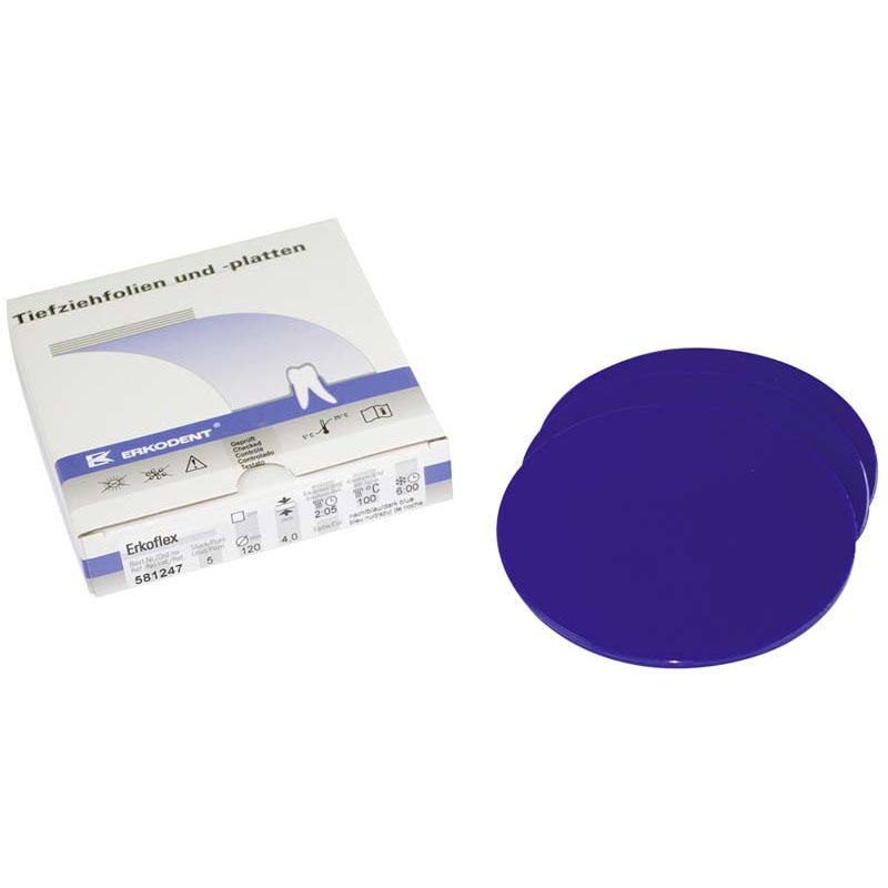 Erkoflex Transparent Erkodent 2 - Erkodent Bleu nuit - CAP Dentaire