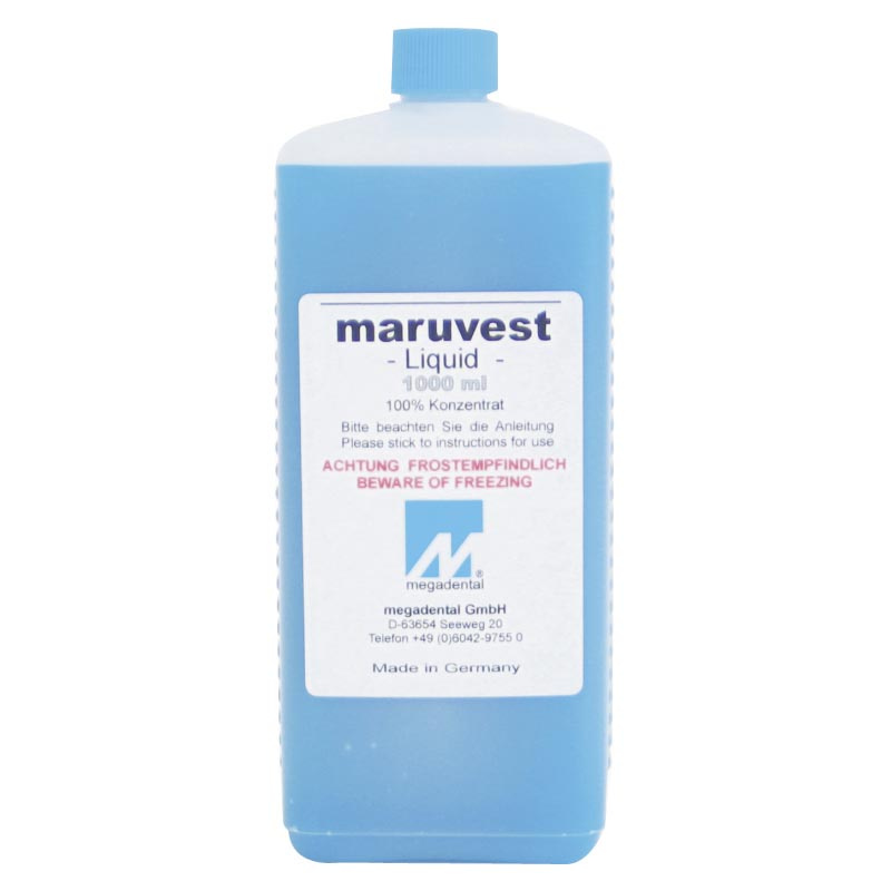 Maruvest+Megamix Speed Liquid Bleu (1L) - Megadental - CAP Dentaire