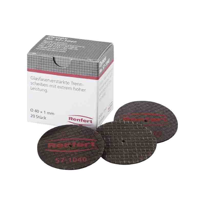 Dynex - Renfert 38 000 tr/min - 40 x 1,0 mm - CAP Dentaire