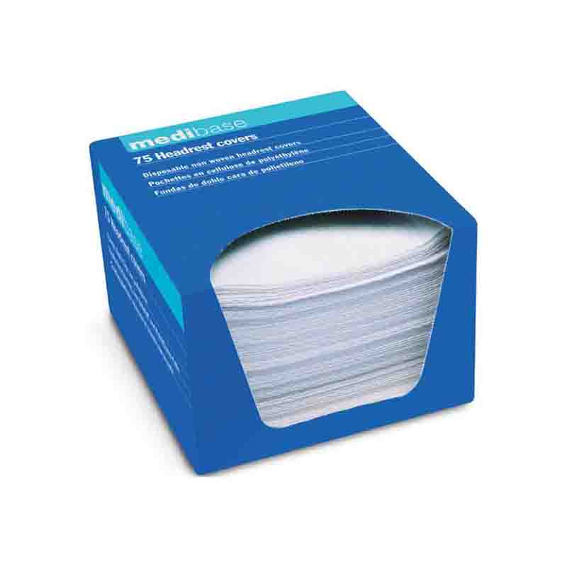 Pochettes têtières en cellulose - Medibase Blanc - CAP Dentaire