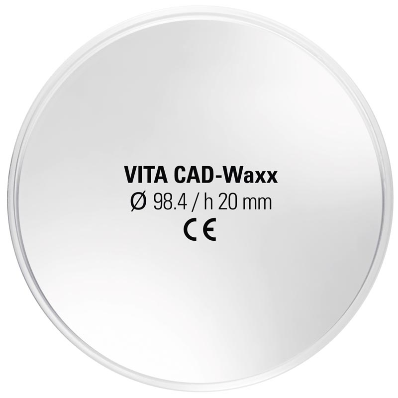 Cad-Waxx Disc Diamètre 98Mm H 20Mm - Vita - CAP Dentaire