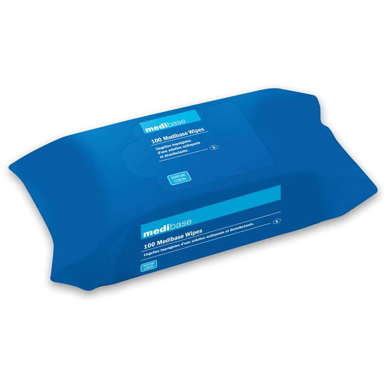 Lingettes Medibase Sachet Citron (100) - Le sachet de 100 lingettes ...