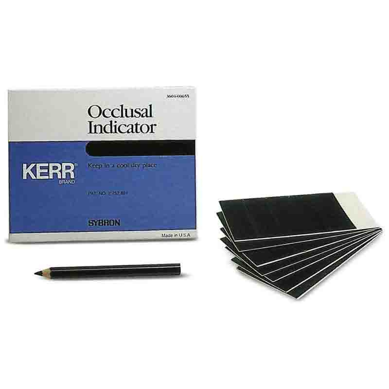 Occlusal Indicator (180 Bandes+1 Crayon) - Le coffret- Kerr - CAP Dentaire